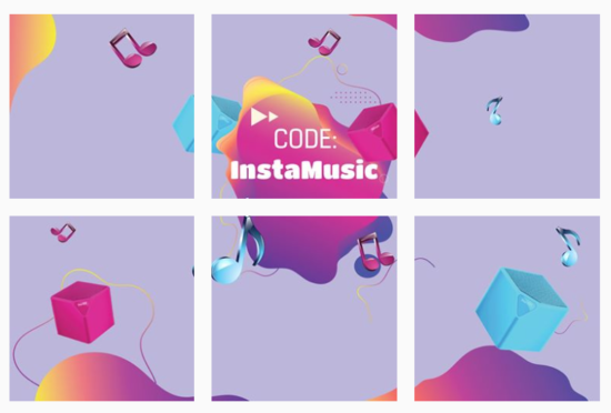 Инстаграм кампании - CODE: InstaMusic - Social Freaks